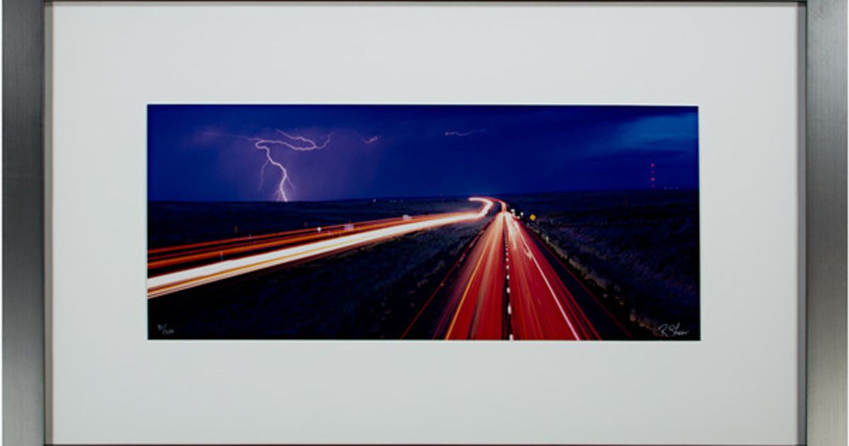 Lightning Along Route 66 Arizona-Navajo Exit by Robert Kawika Sheer For ...